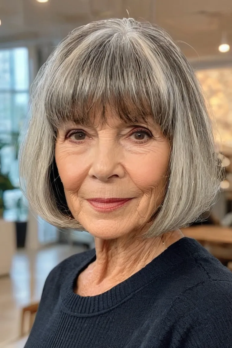 29 Short Hairstyles for Women Over 60