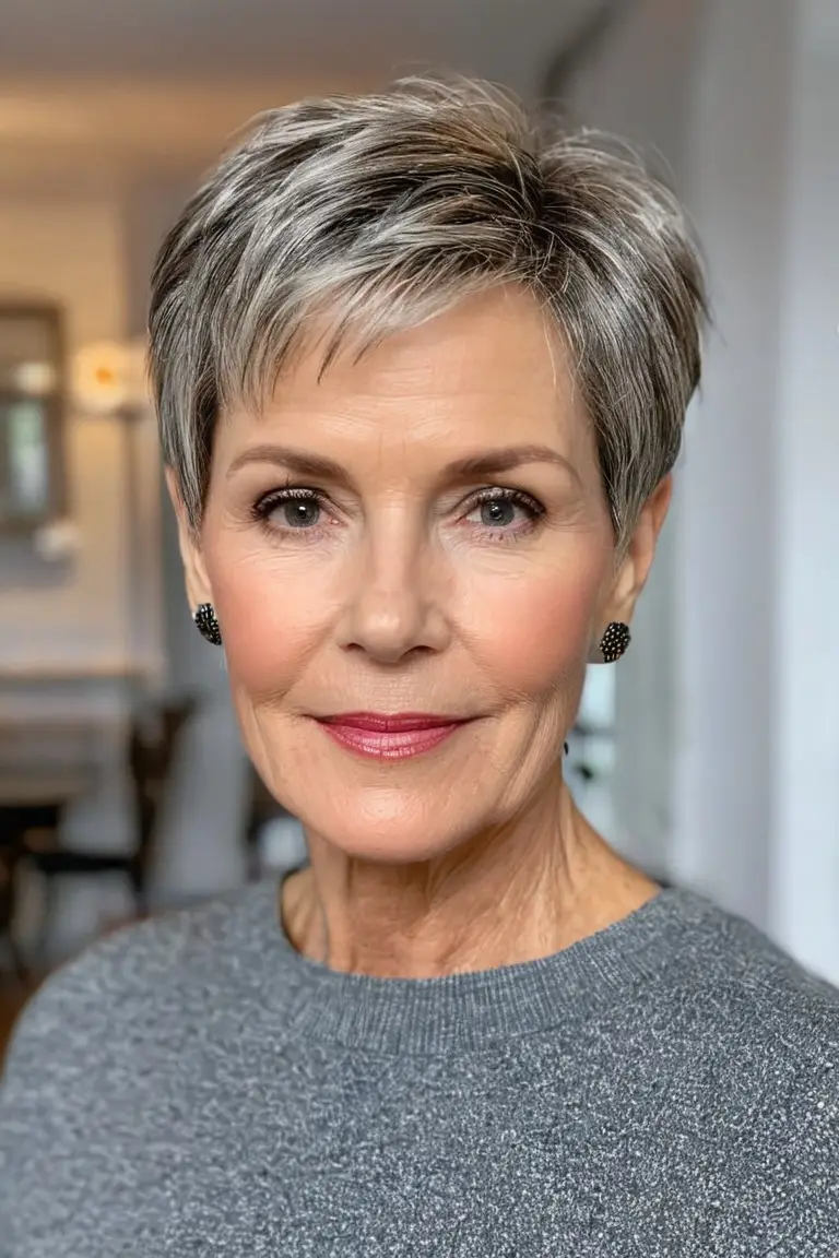 36 Hairstyles for Women Over 60 with Fine Hair