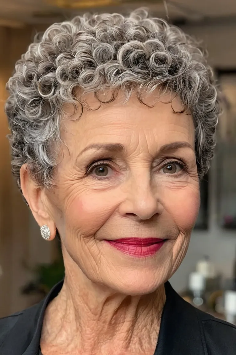 42 Wash and Wear Haircuts For Women Over 60