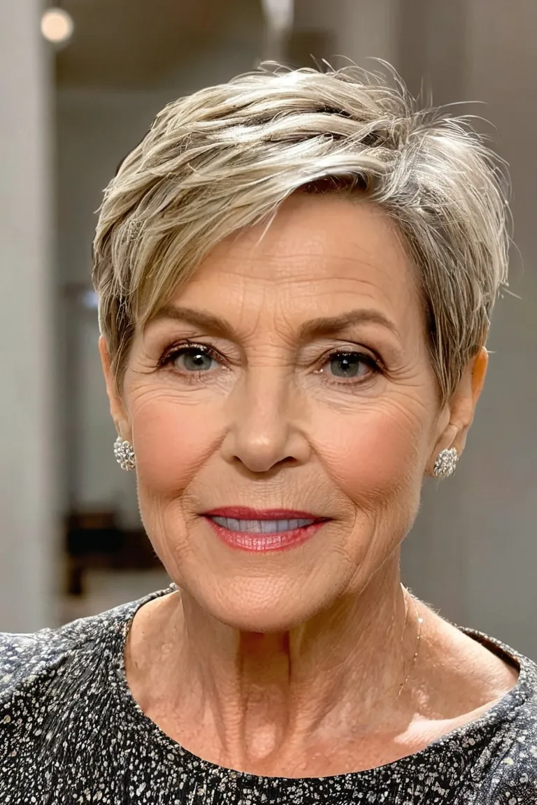 42 Wash and Wear Haircuts For Women Over 60