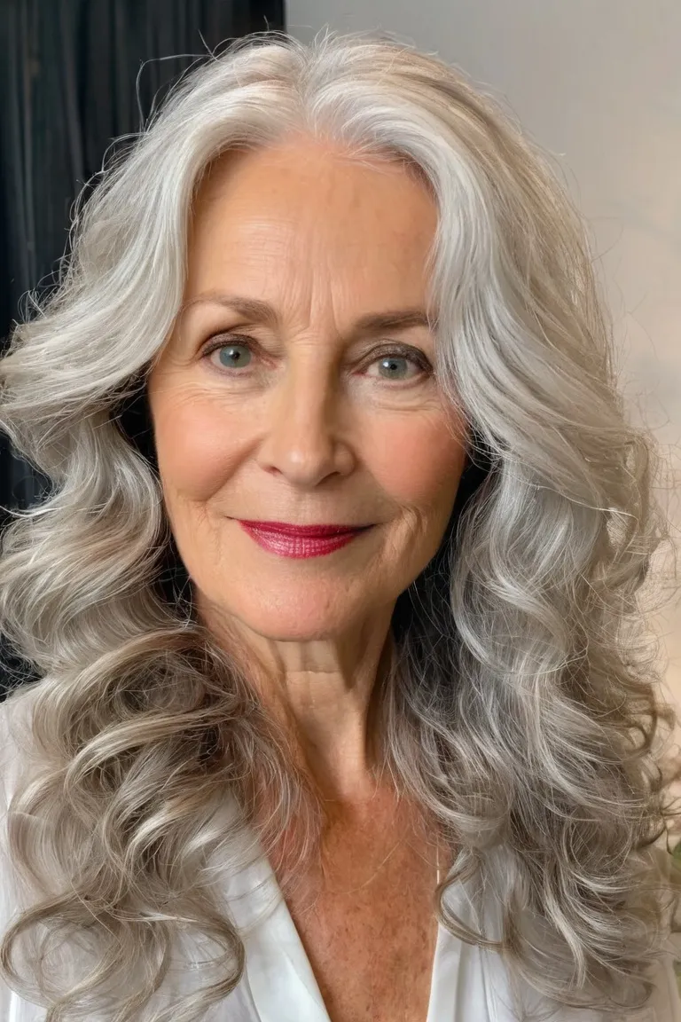 26 Long Hairstyles For Women Over 50
