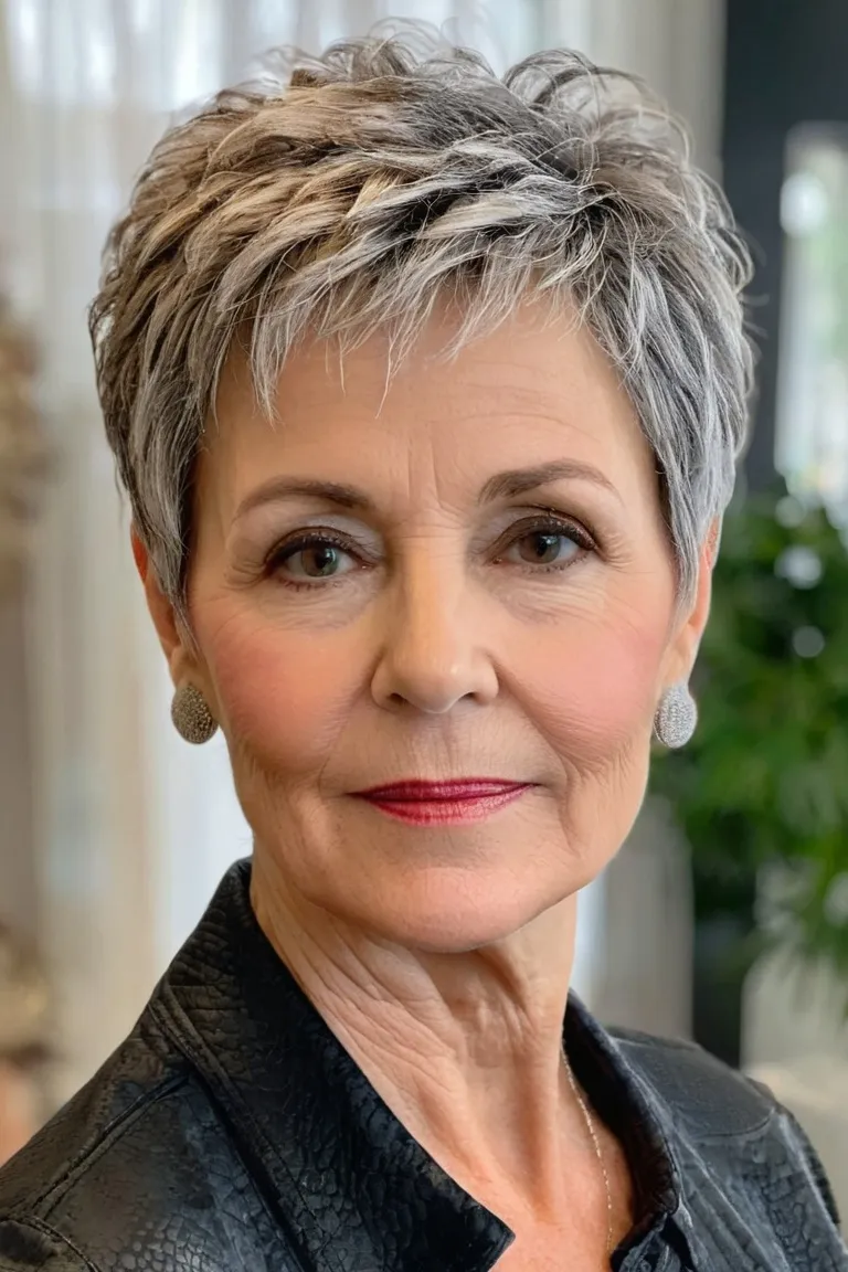 42 Wash and Wear Haircuts For Women Over 60