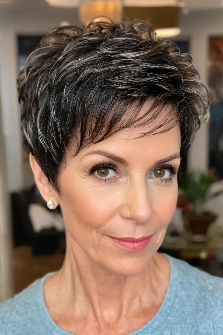 29 Short Hairstyles For Women Over 50