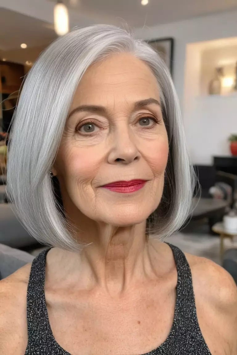 33 Gray Hairstyles For Older Women